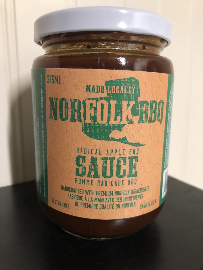 Norfolk BBQ Sauce Radical Apple - Orange Door Acres Farm